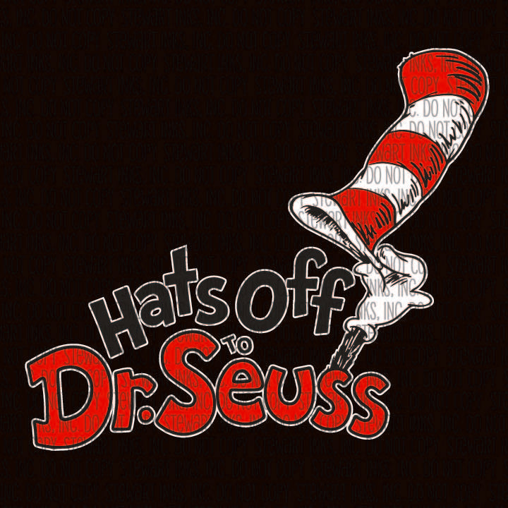 Transfer - Hats Off to Dr Seuss – Stewart Inks