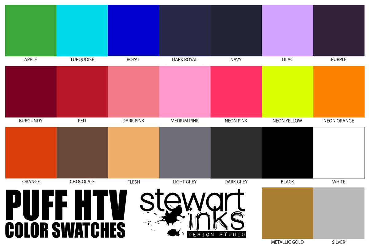 PUFF HTV - Navy 12" – Stewart Inks
