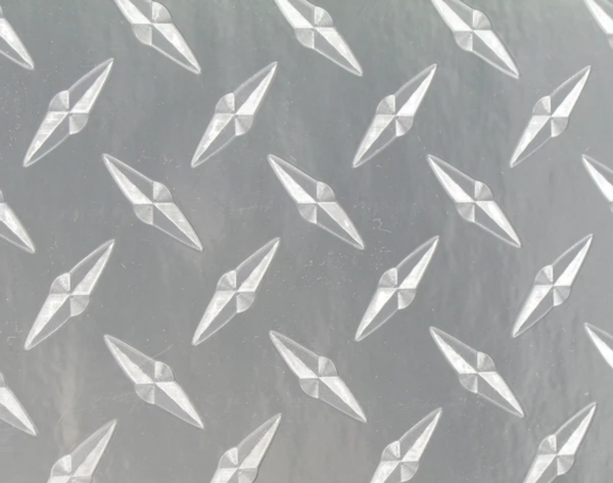 Diamond Plate Outdoor- Silver – Stewart Inks