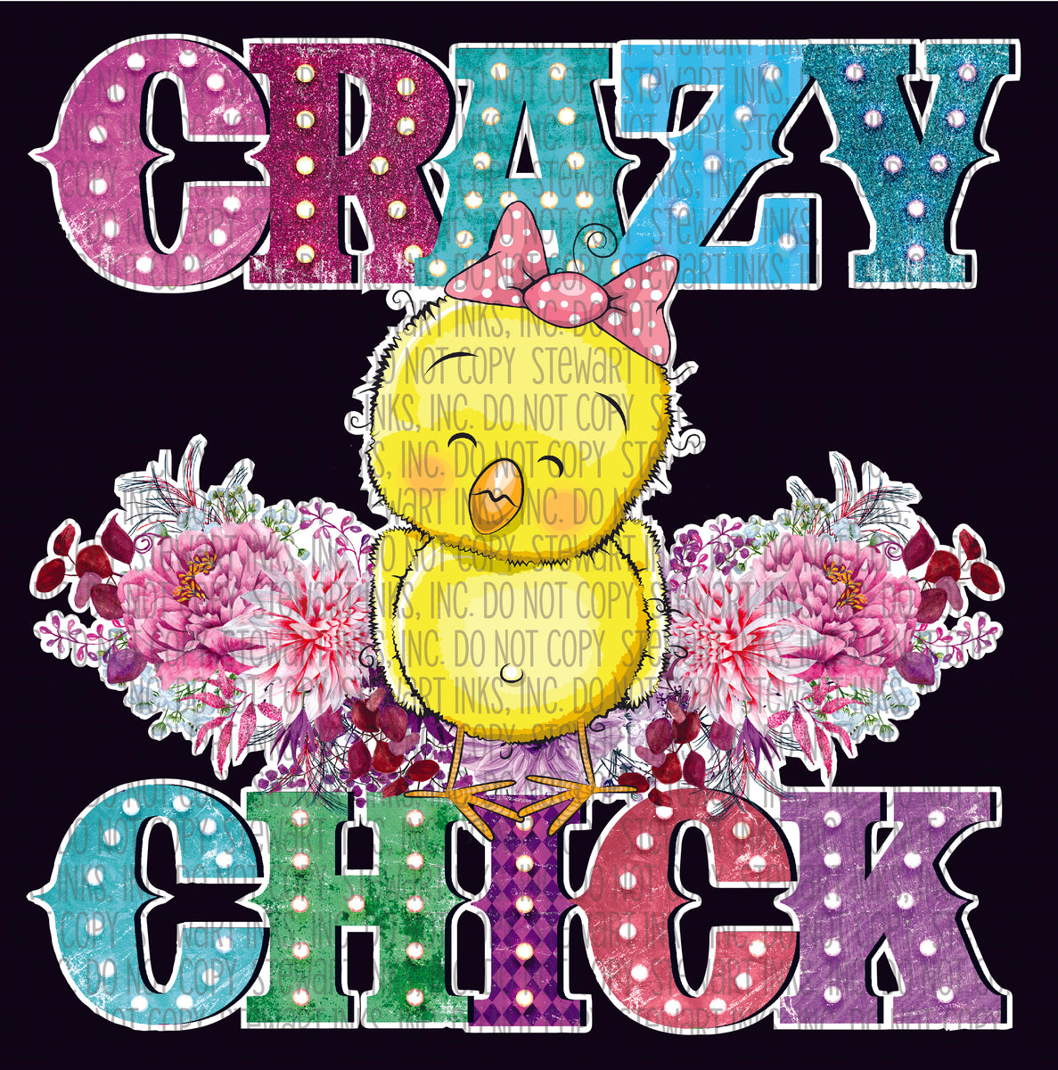 Transfer - Crazy Chick – Stewart Inks
