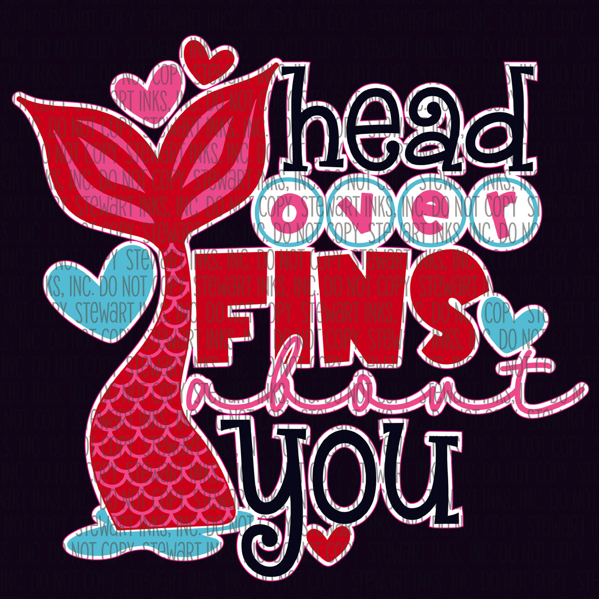 Transfer - Head Over Fins – Stewart Inks