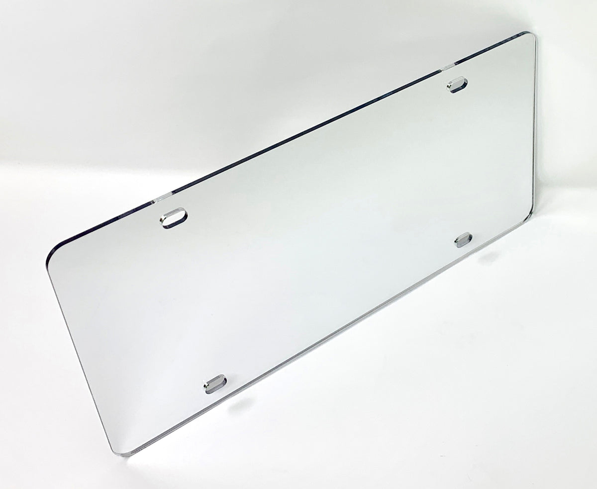 Mirrored Acrylic Car Tag – Stewart Inks